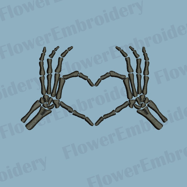 Skeleton Peace Hand Halloween Skeleton Skeleton Hand - Etsy