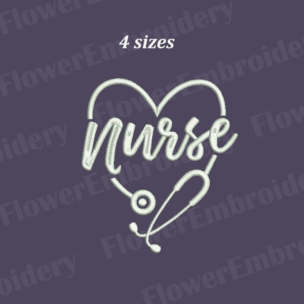 Nurse Embroidery - Etsy