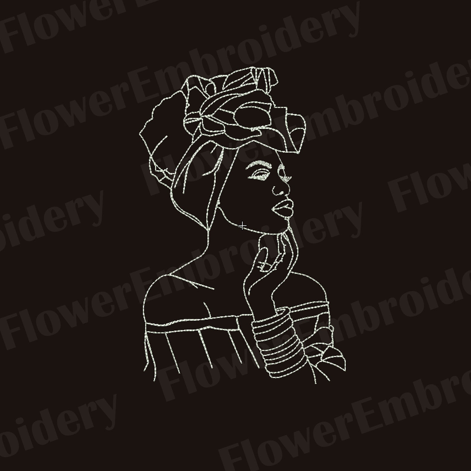 African American Embroidery Designs Black Woman Are Dope Black - Etsy