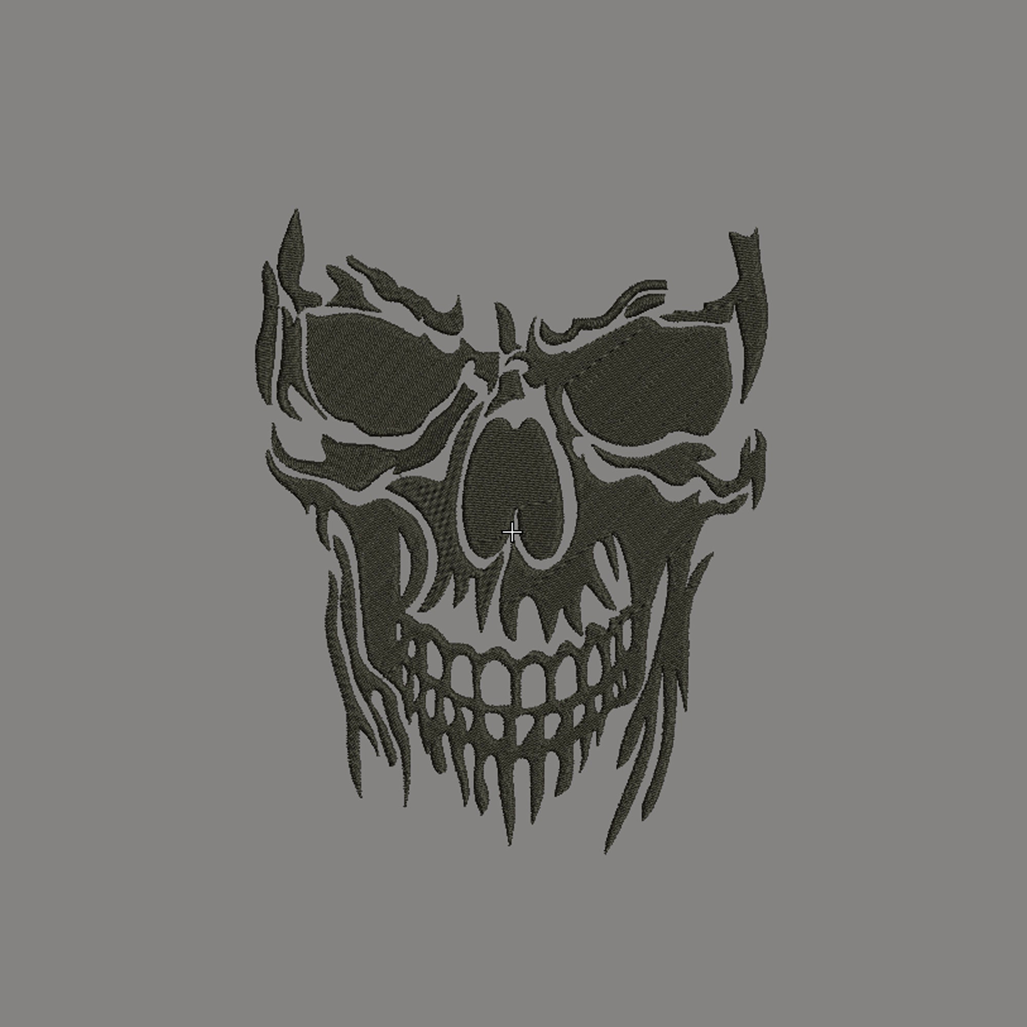 Skull embroidery design Skeleton embroidery design Day of the | Etsy