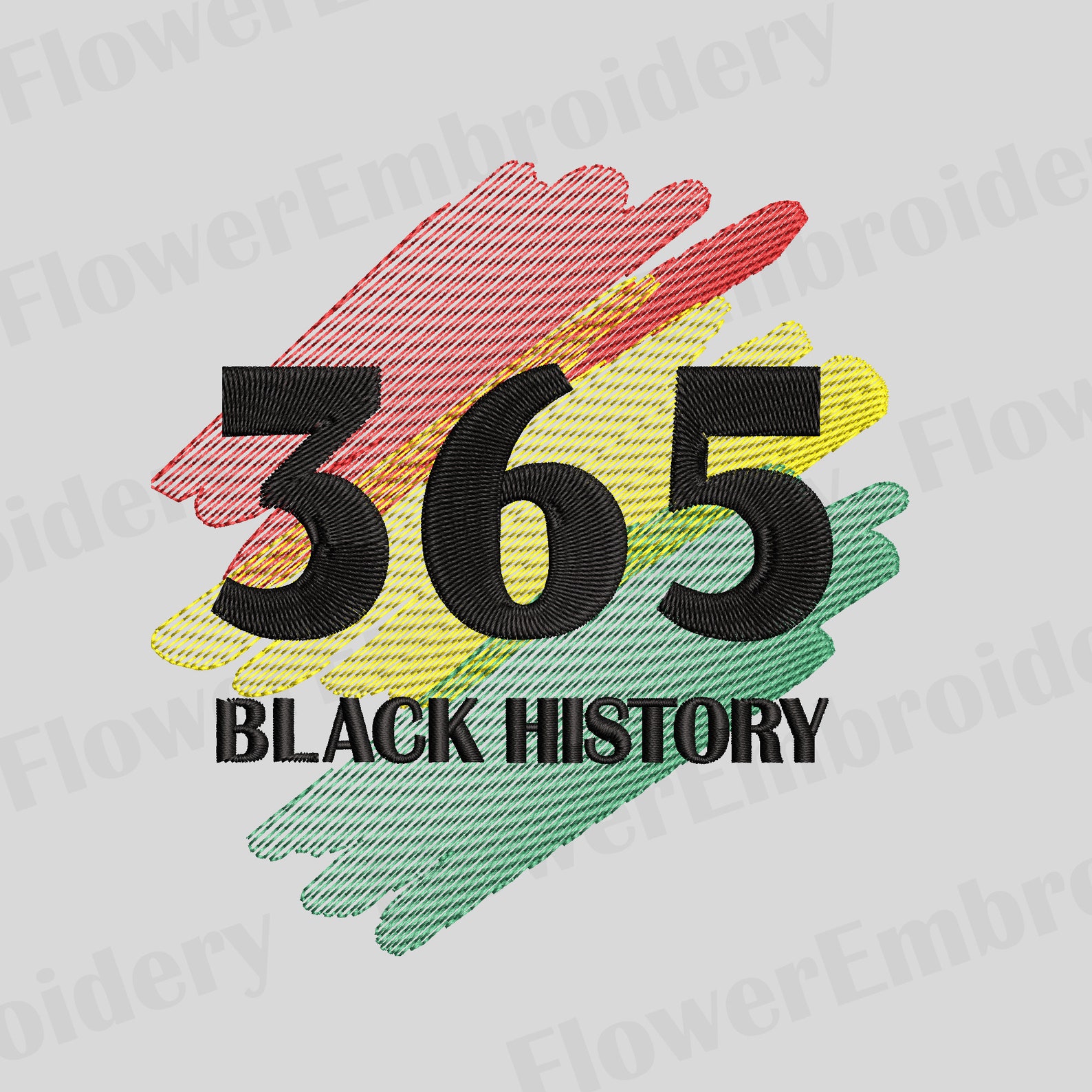 365 Black History Embroidery Design African American Machine Embroidery ...