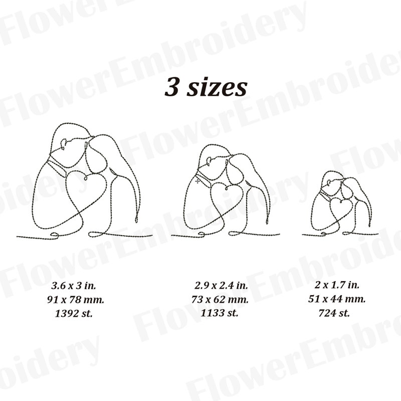 One Line Embroidery - Etsy