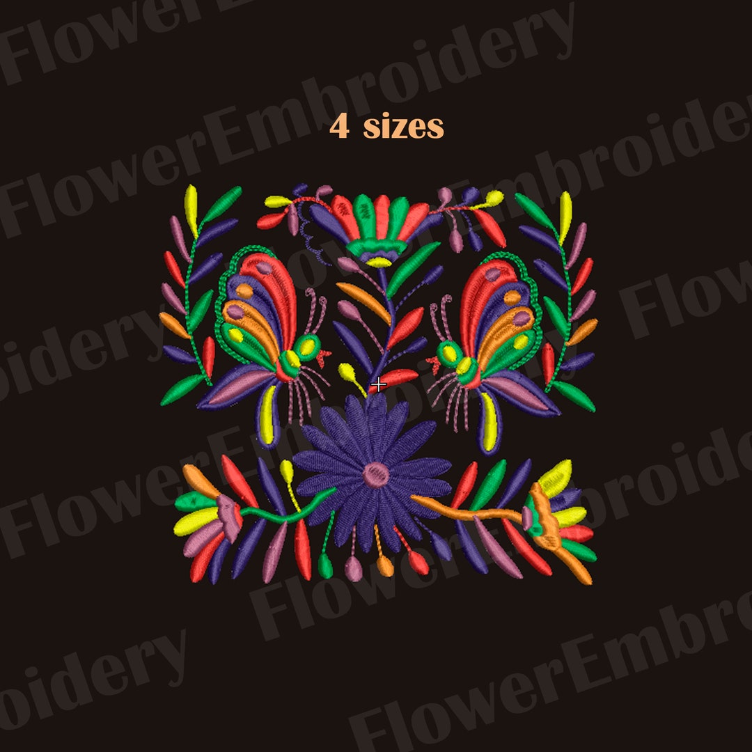 Otomi Embroidery Design Mexican Embroidery Designs Embroidery Designs ...