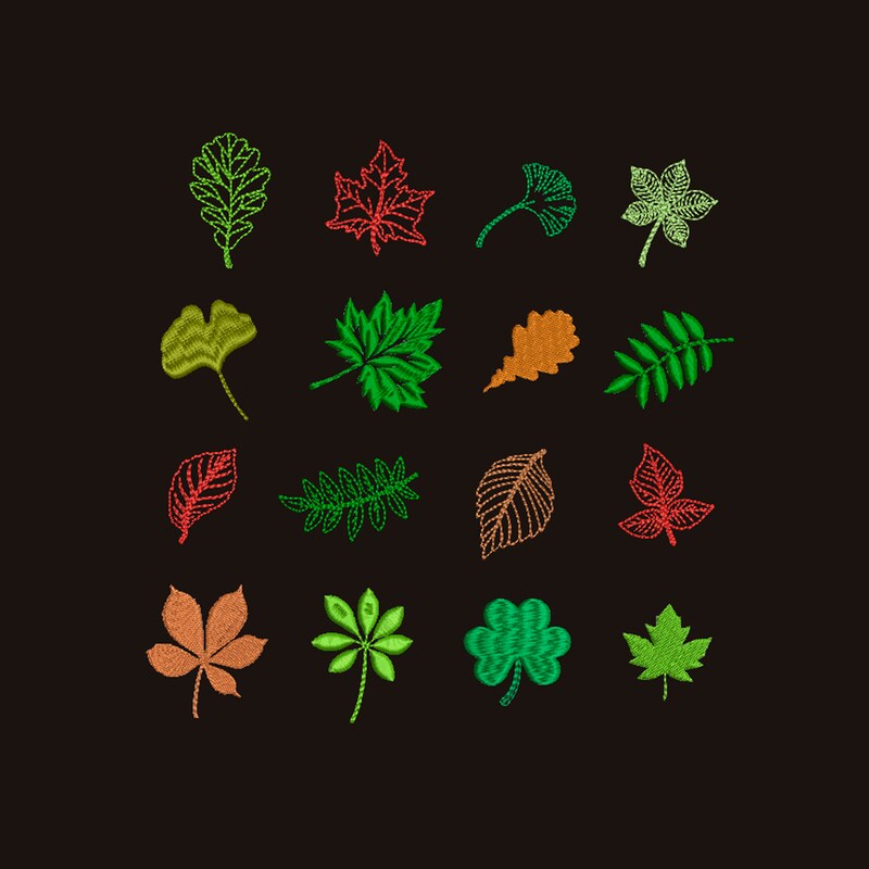 Fall Leaves Design - Etsy