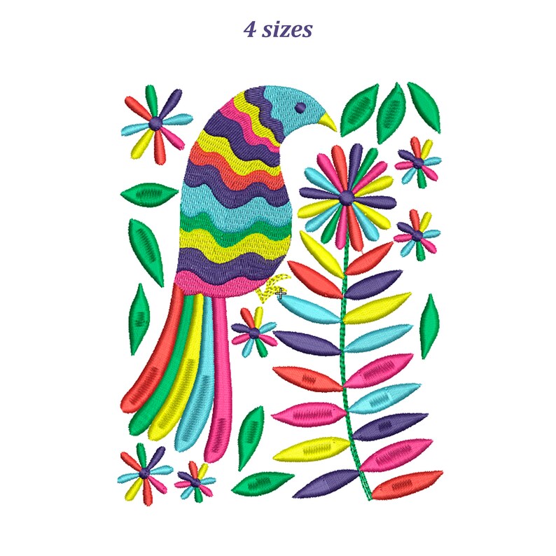 Otomi Embroidery Design Mexican Embroidery Designs Embroidery - Etsy