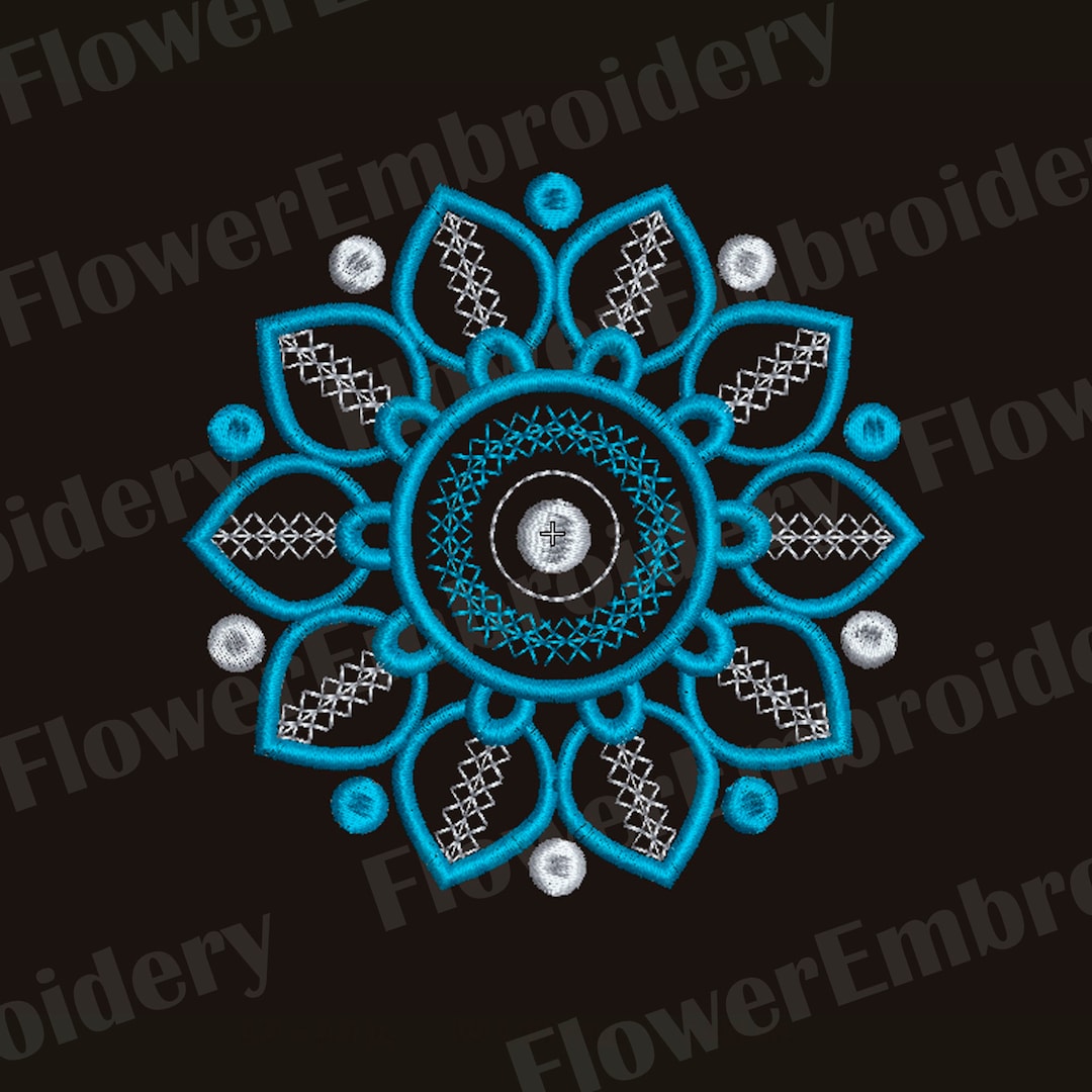 Mandala Machine Embroidery Design Embroidery Designs Mandala Motif ...