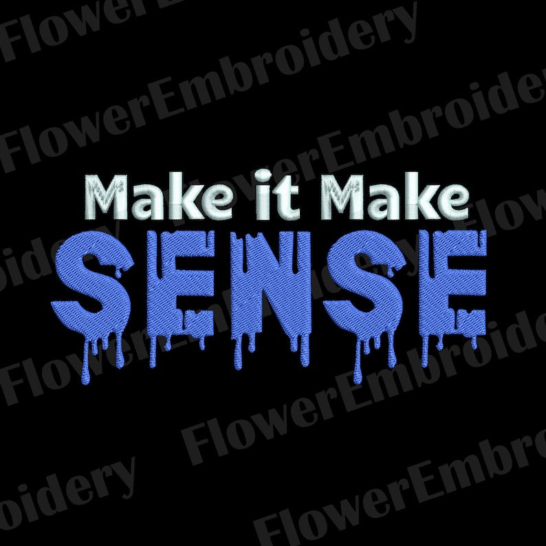 Make It Make Sense Machine Embroidery Design African American ...