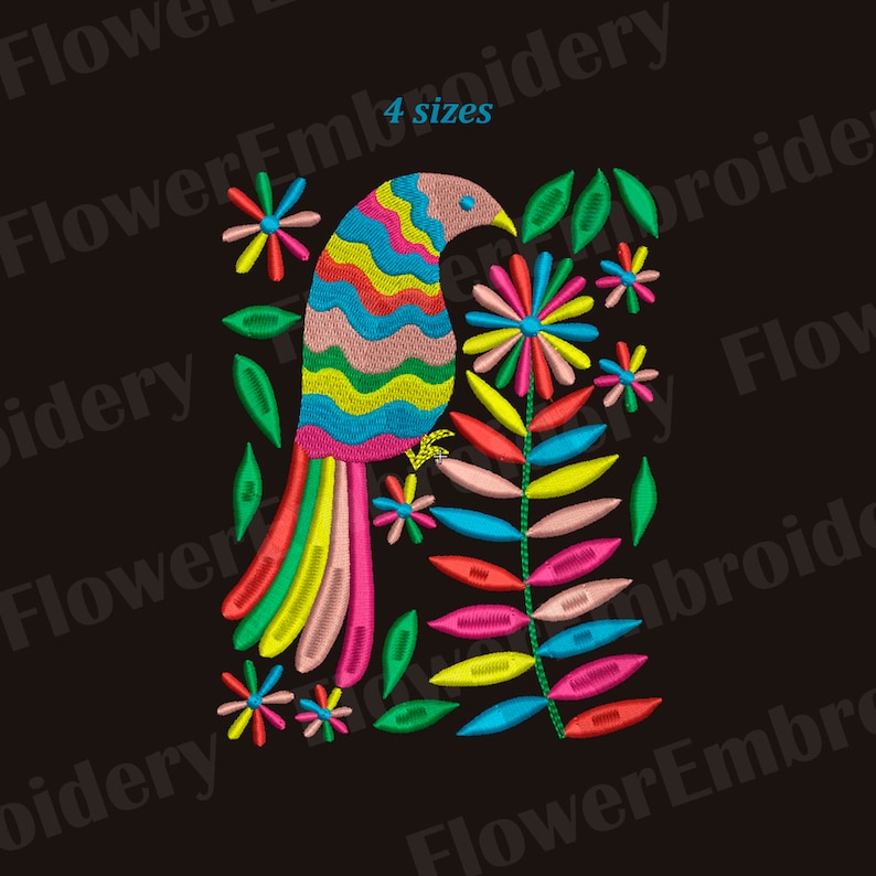 Otomi Embroidery Design Mexican Embroidery Designs Embroidery - Etsy