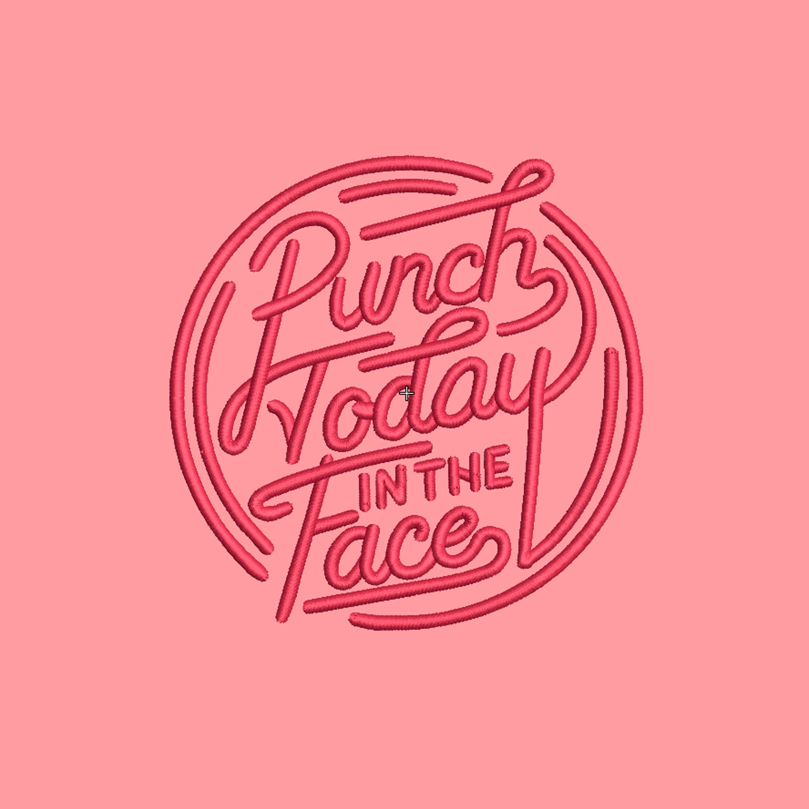 Punch Today in the Face Motivating Quotes Quotes Tv Show | Etsy