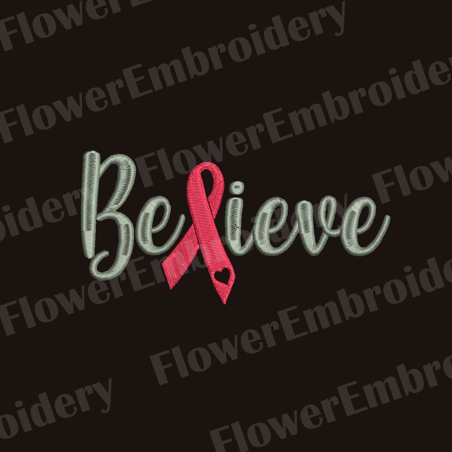 Awareness Ribbon Embroidery Design Embroidery Designs Pes - Etsy