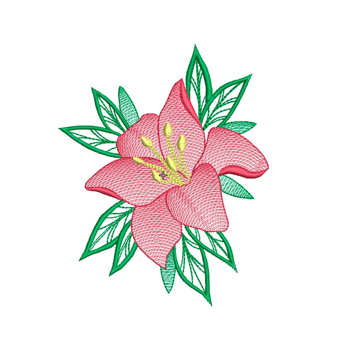 Lilies Embroidery Machine Embroidery Machine Instant Download Plant ...