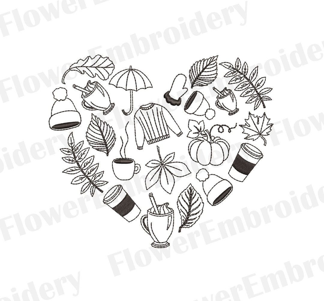 Hello Fall Machine Embroidery Design Pumpkin Pes File Welcome Fall ...