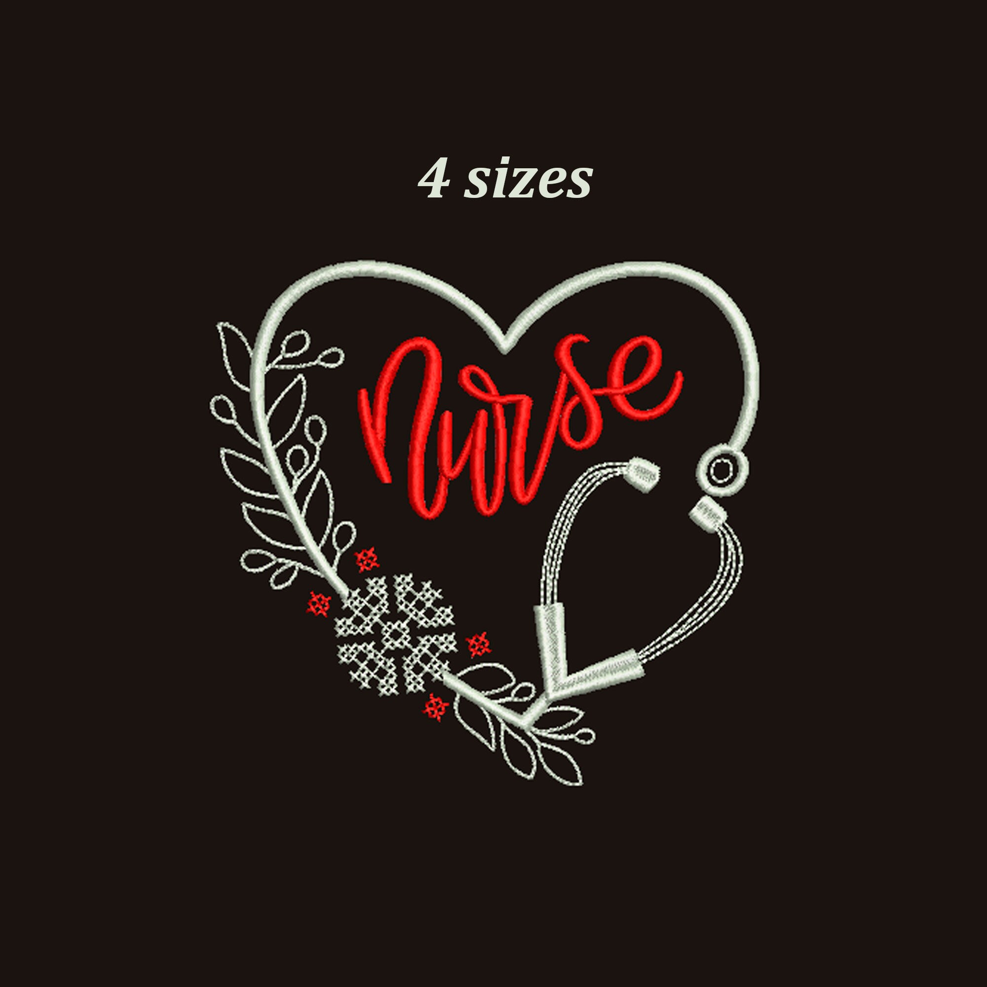 Medical Embroidery. Stethoscope Mini Embroidery. Machine | Etsy