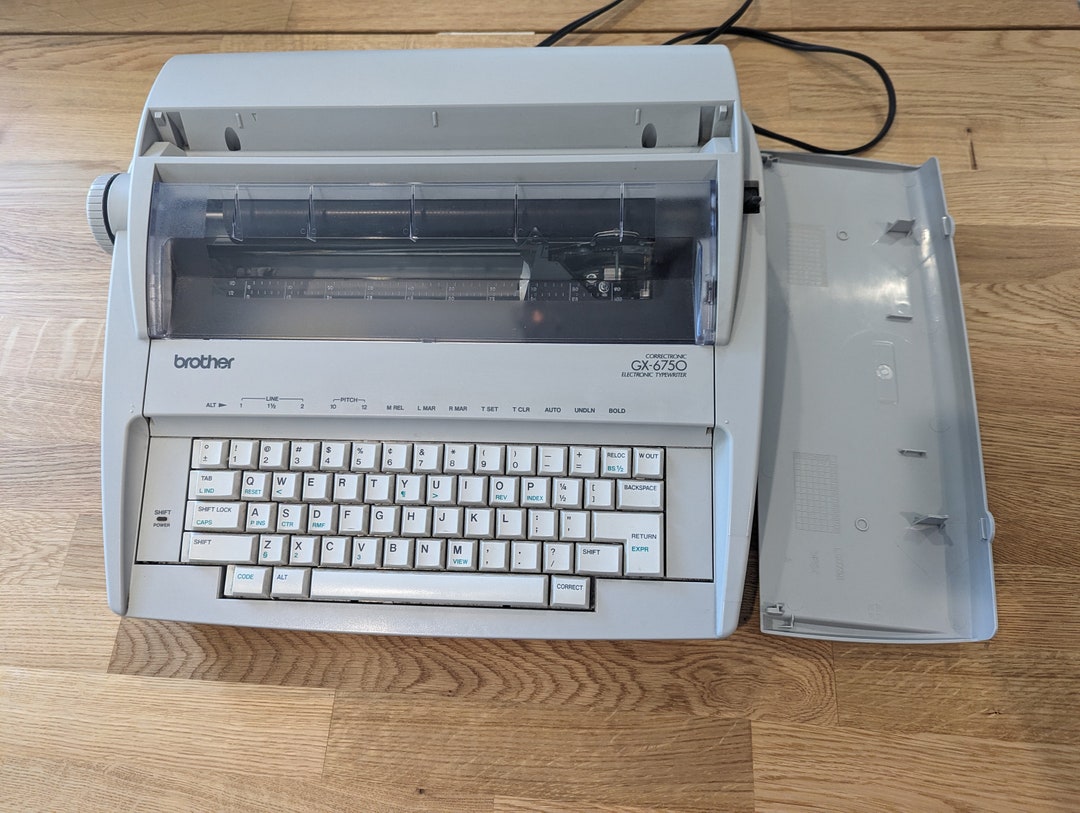 Brother GX-6750 Electric Daisy Wheel Typewriter 2001 - Etsy