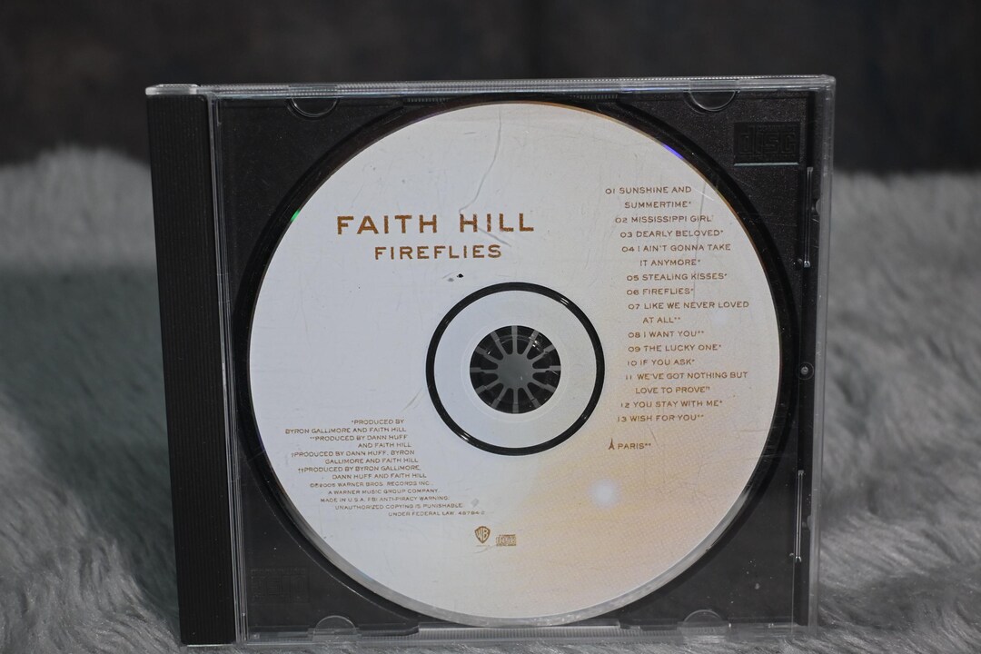 Faith Hill, FIREFLIES CD Only in Case - Etsy