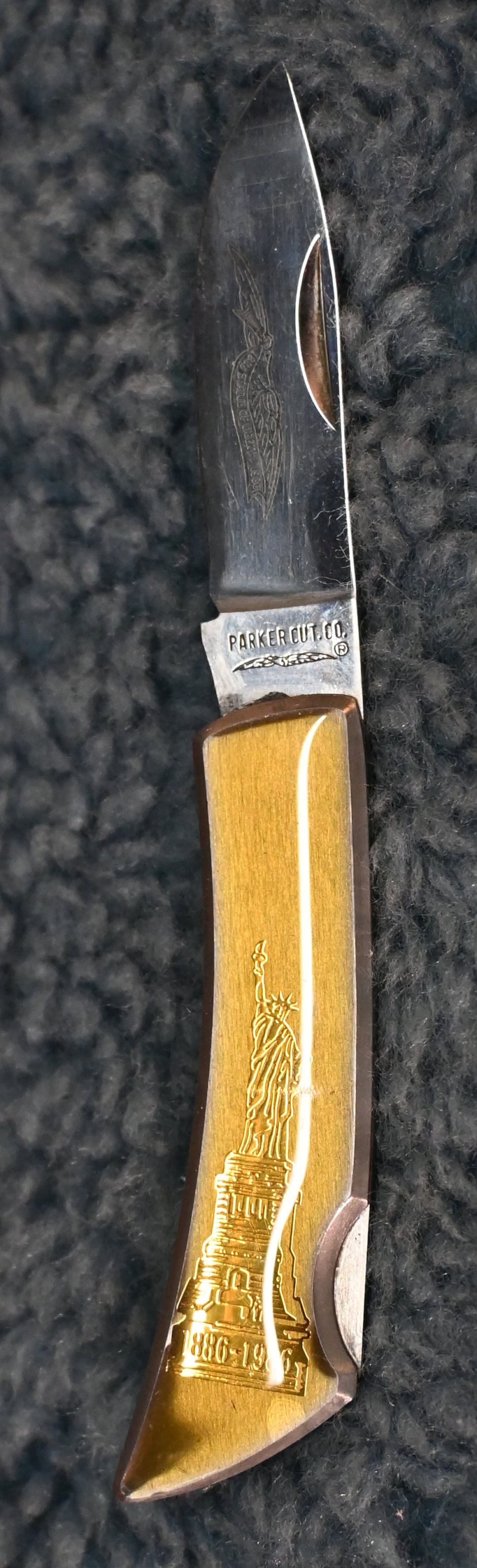 Parker Cut Co. 1986 Statue of Liberty Lockback Knife. - Etsy