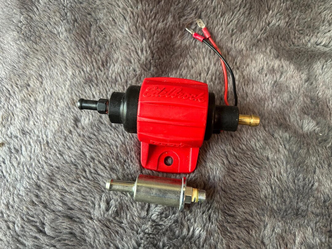 Edelbrock 17303 Universal Micro Electric Fuel Pump - Etsy