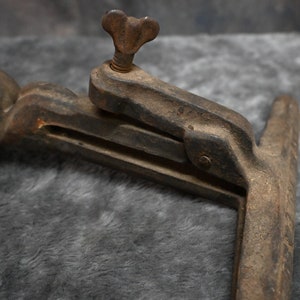 Henry Disston & Sons Hand Saw Sharpening Vise Bench Mount - Etsy