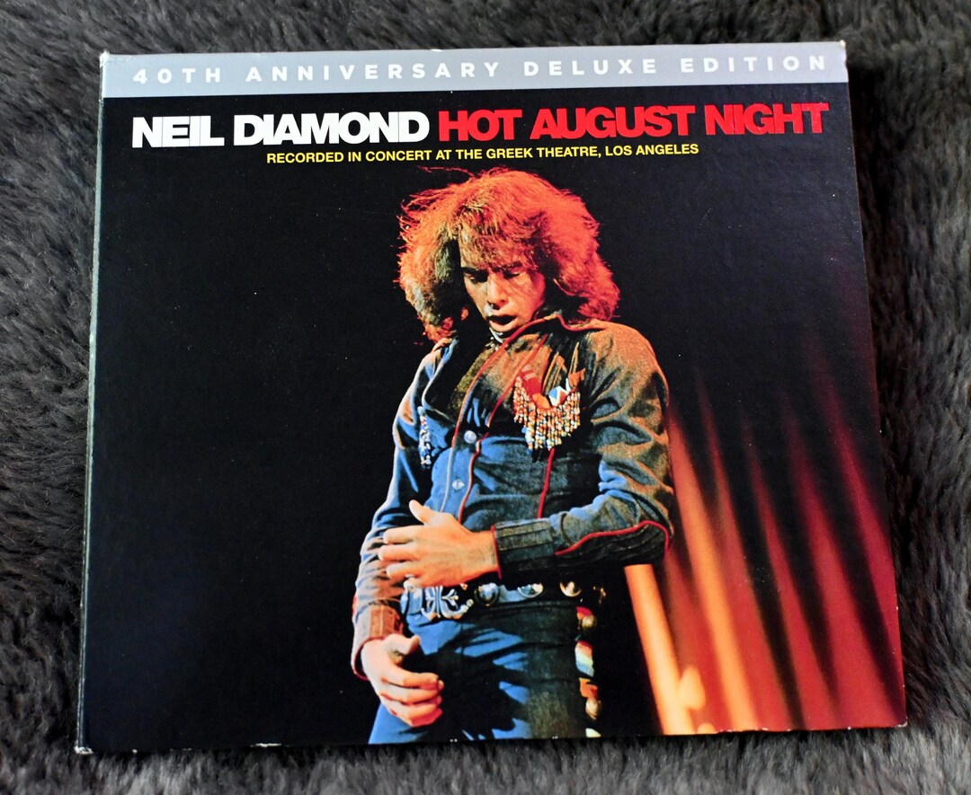 Hot August Night 40th Anniversary,neil Diamond Deluxe Edition 2 CD Set ...