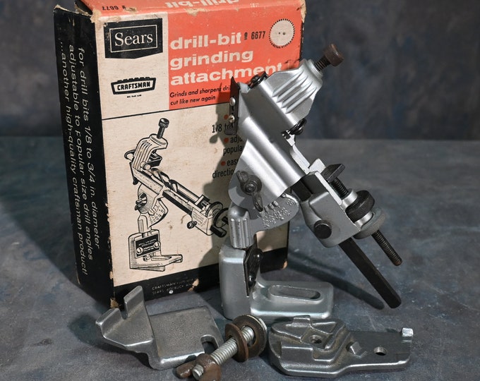 GENERAL Drill Grinding Attachment No. 825 1/83/4 Made in the USA - Etsy