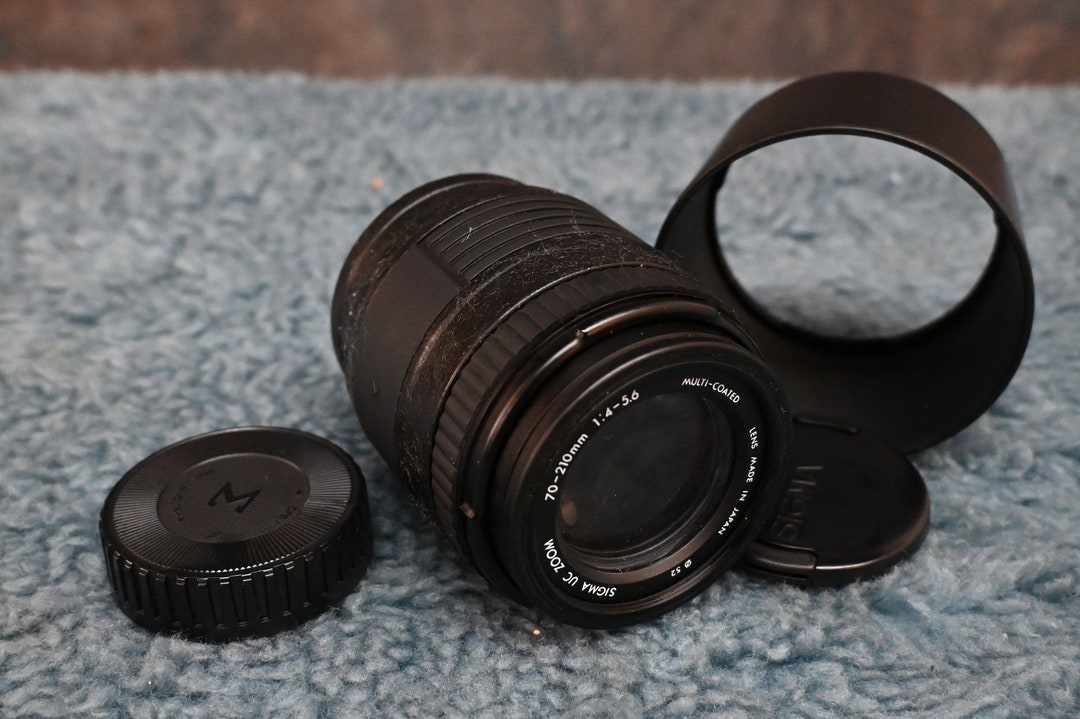 Sigma UC Zoom 70-210mm 1:4-5.6 5.6 UC Zoom Lens Maxxum Len Mount - Etsy