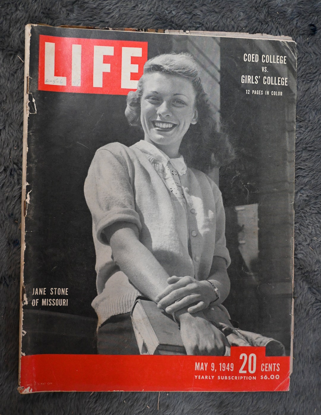 Life Magazine May 9, 1949 Jane Stone of Missouri - Etsy