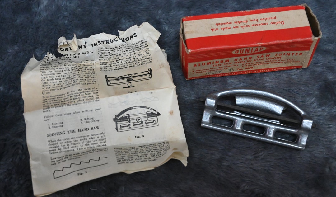 Dunlap Model 4882 Hand Saw Joiner - Etsy