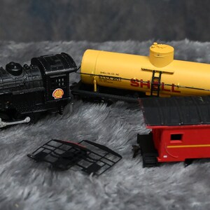 Shell Gasoline Promo HO Train Steam Engine, Tank, and Caboose - Etsy