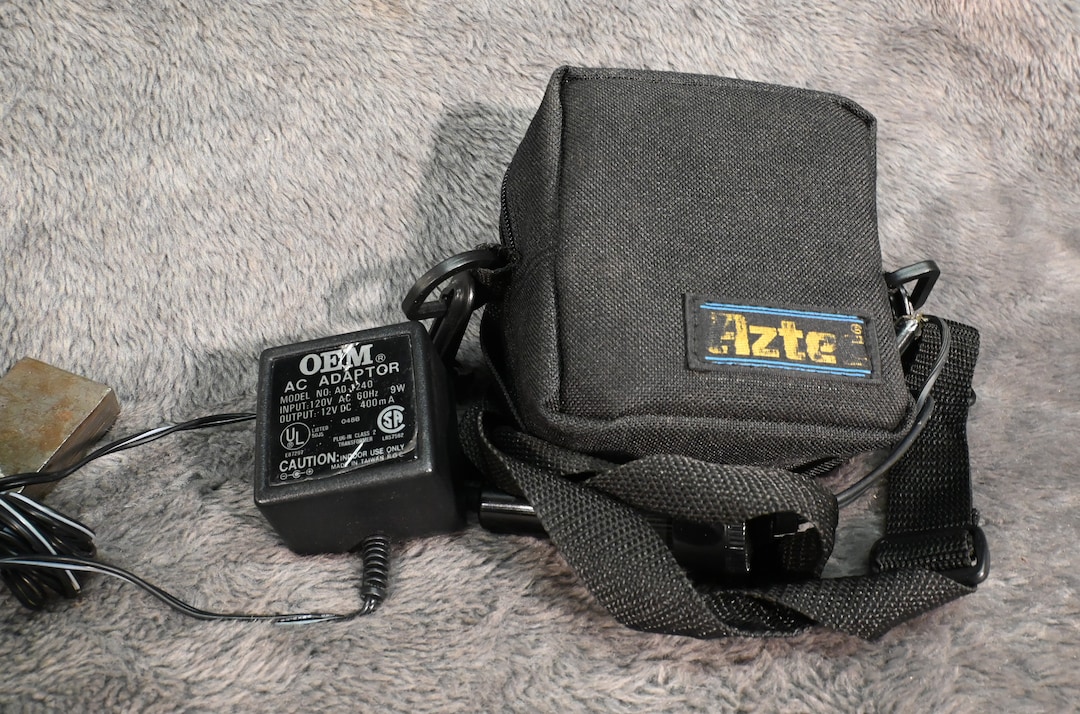 Aztec Battery Pack With 2 Yuasa Np4-6 Batteries W/charger - Etsy
