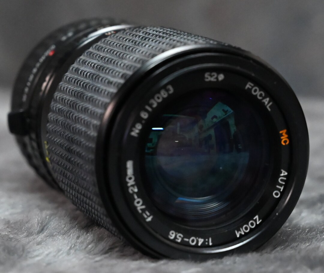 Camera Lens Auto Zoom FOCAL No. 613063 MC 70-210mm 1:4.0-5.6 - Etsy