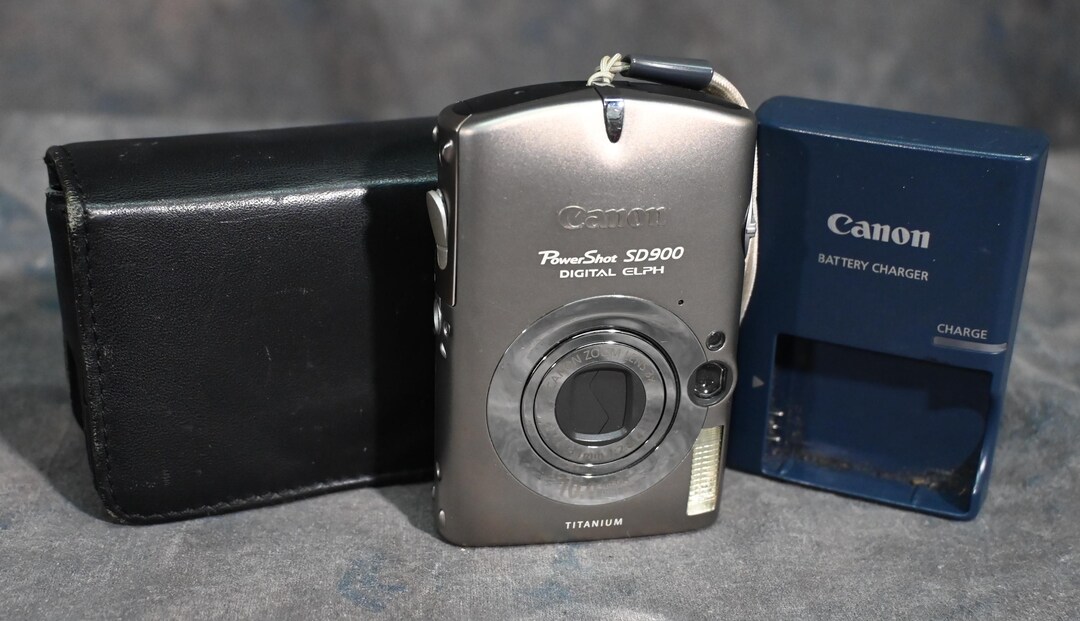 Canon Powershot SD900 Titanium 10MP Digital Camera - Etsy