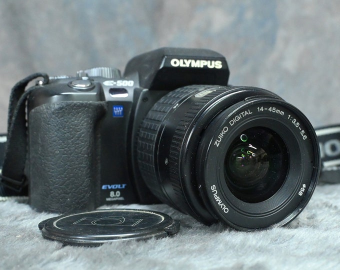Olympus E-500 Evolt 8 MP Digital Camera & 14-45 Mm Lens - Etsy