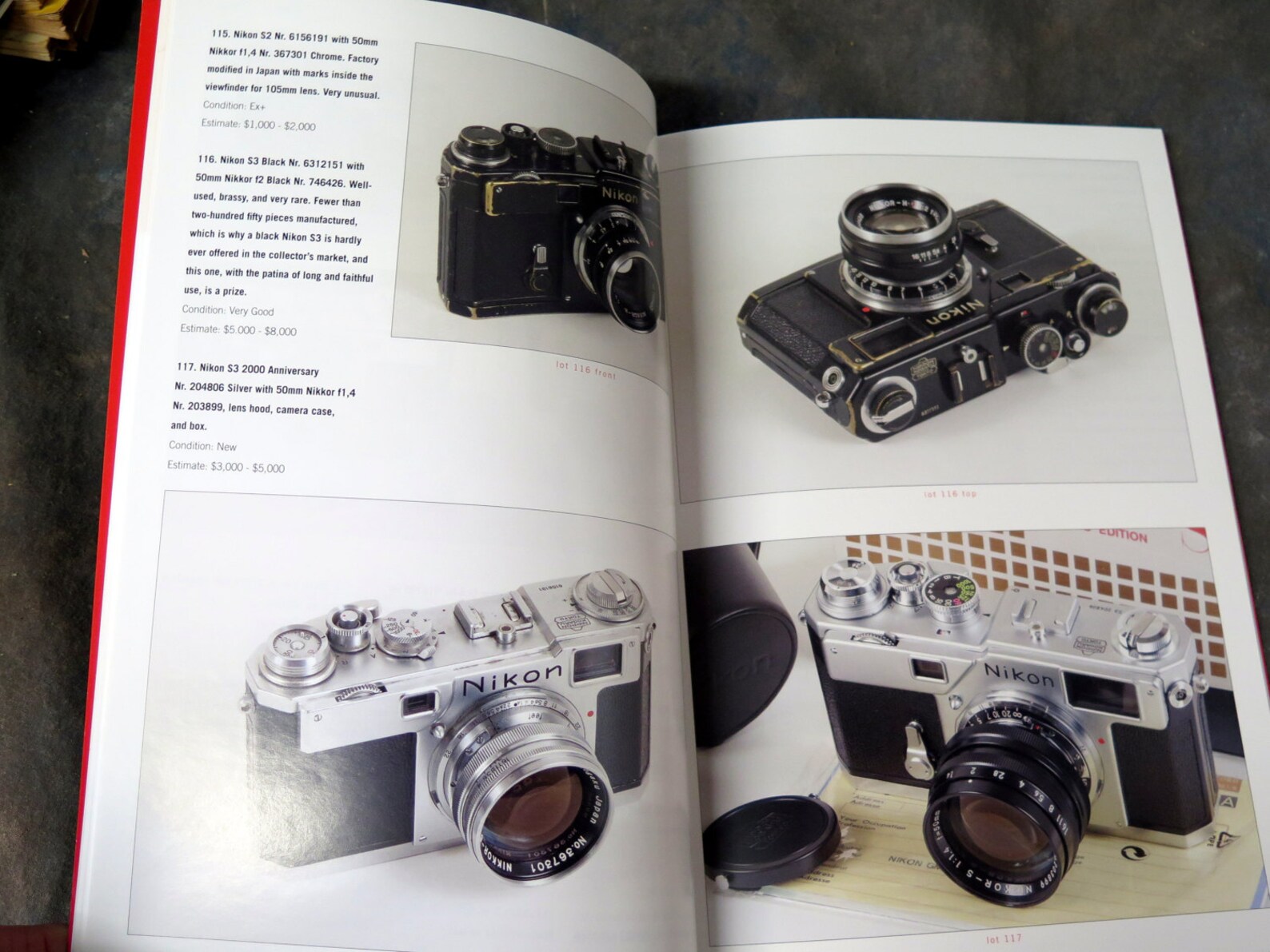 Tamarkin Vintage Auction Camera Catalogue 28 Catalog Lecia - Etsy