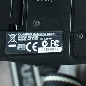 Olympus E-500 Evolt 8 MP Digital Camera & 14-45 Mm Lens - Etsy