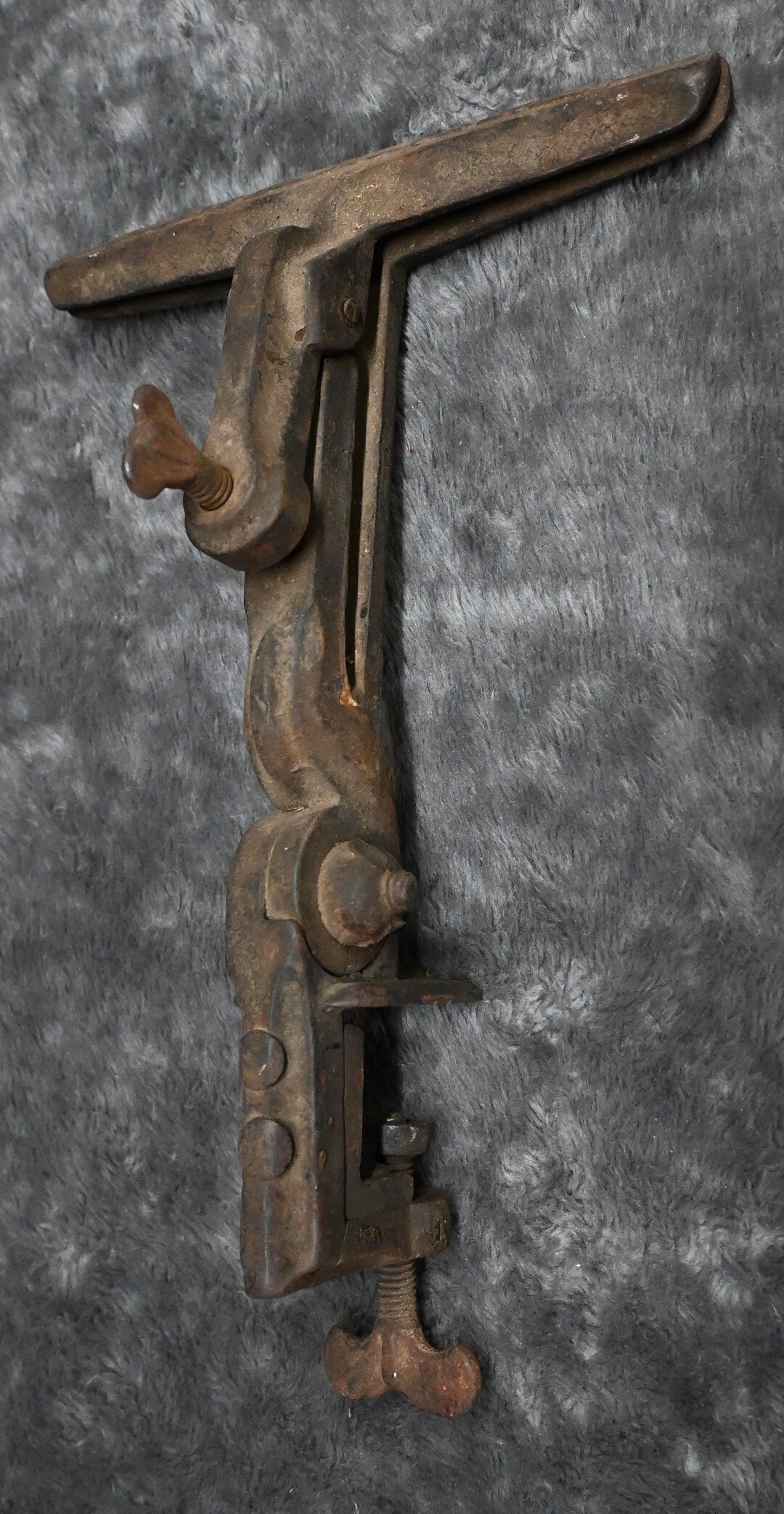 Henry Disston & Sons Hand Saw Sharpening Vise Bench Mount - Etsy