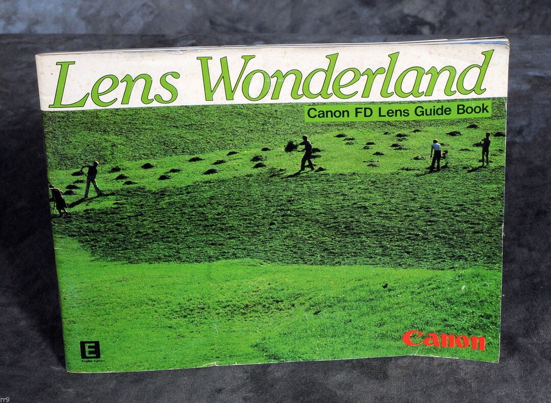 Lens Wonderland Canon FD Lens Guide Book 1982 Original Lenses Booklet ...