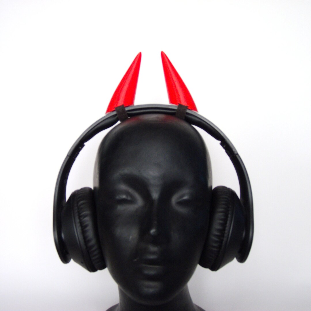 Power Headset Horns 3D Printed Headphones Cosplay Accessory VELCRO ...