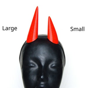 Power Horns Wearable 3D Printed | Cosplay Accessory | Elastic Fastening ...