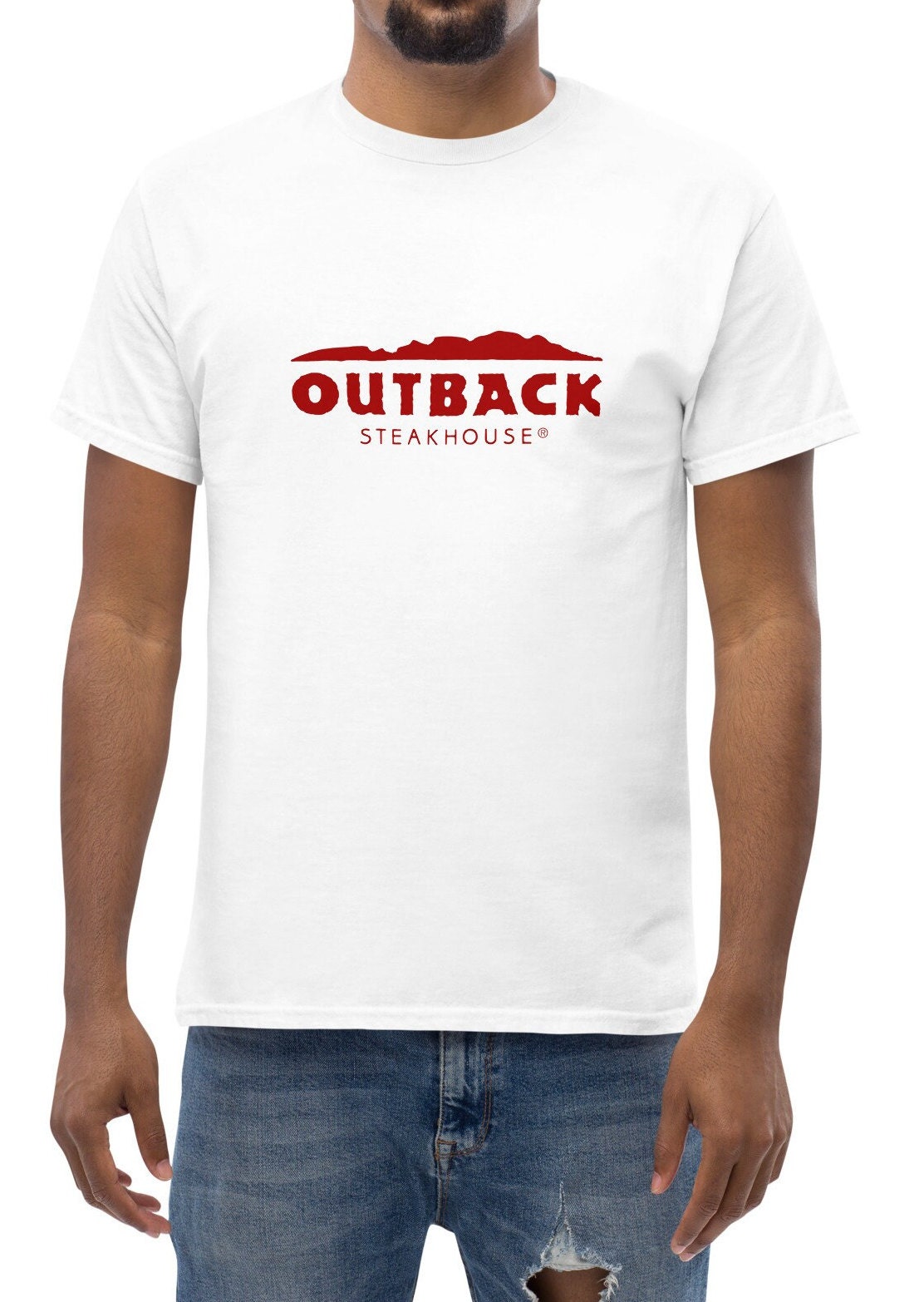 Outback Steakhouse Grill Food Restaurant Logo | Art of Grilling Unisex ...
