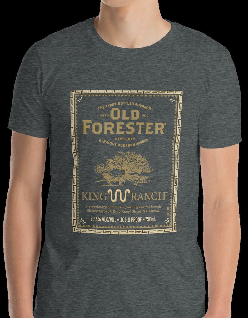 King Ranch Old Forester Bourbon Logo Unisex T-shirt S-3XL - Etsy