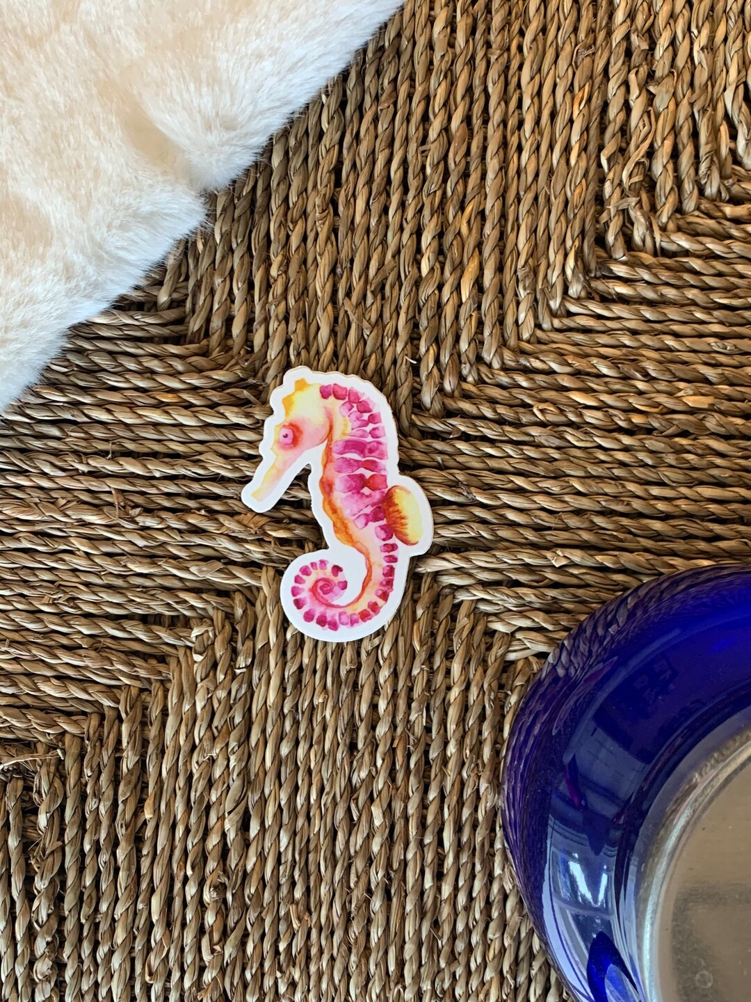 Seahorse Vinyl Sticker | Laptop Sticker | Small Gift | Yeti Decal ...