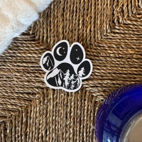 Dog Explorer - National Park Themed Vinyl Sticker | Large Format - Etsy