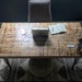 Reclaimed Boxcar Flooring Desk - Etsy