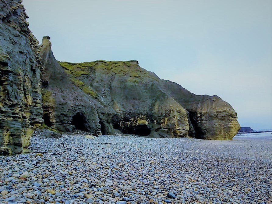 3 Amber Brown & Yellow Multies/Fish Eye Seaham Sea Glass | Etsy