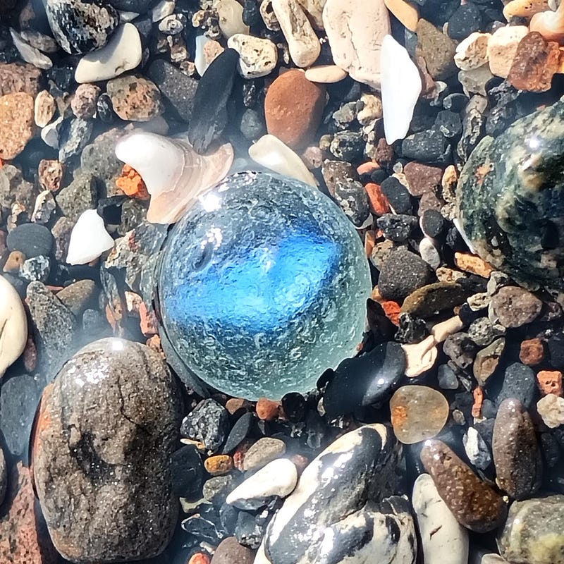 Seaham Sea Glass Marble - Etsy UK