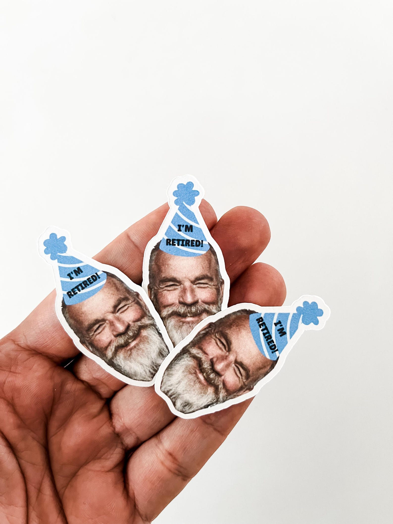 Retirement Face Confetti | Retirement Party Decorations | Custom Face ...