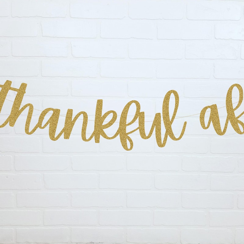 Thanks Banner - Etsy