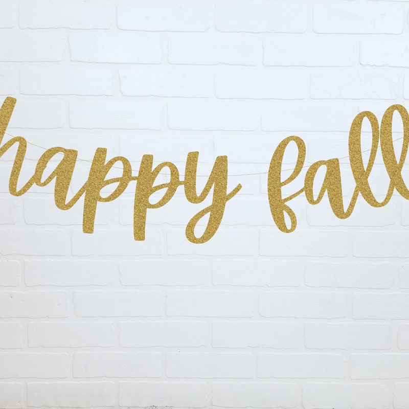 Happy Fall Sign - Etsy