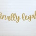 Finally Legal 21st Birthday | Finally Legal Banner | 21st Birthday ...
