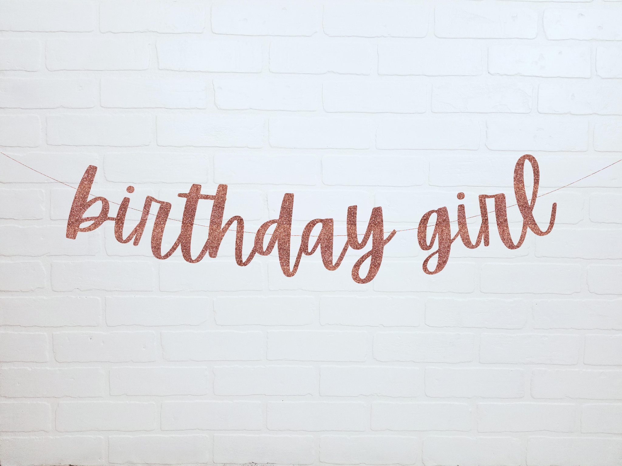 Birthday Girl Banner Happy Birthday Banner Birthday for - Etsy